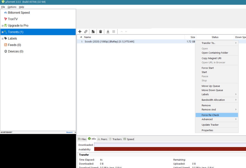 5 Ways on How to Fix "Error Files Missing from Job" in uTorrent - Saint
