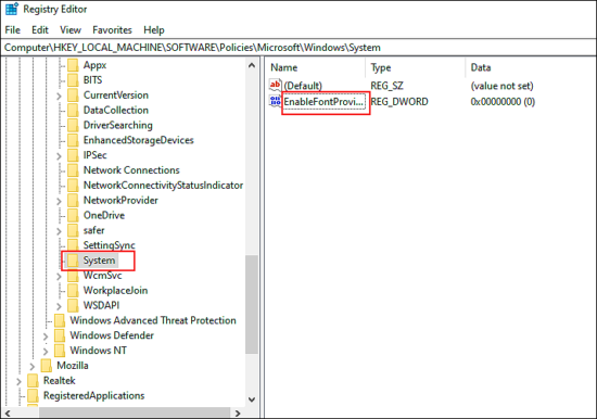 3 Ways to Enable Font Providers in Windows 10 (2021) - Saint