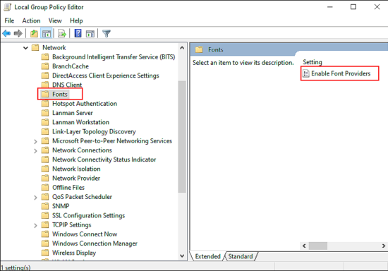 3 Ways to Enable Font Providers in Windows 10 (2021) - Saint