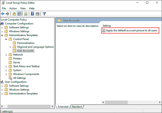 How to Set Default Account Picture for All User Accounts on Windows 10 ...