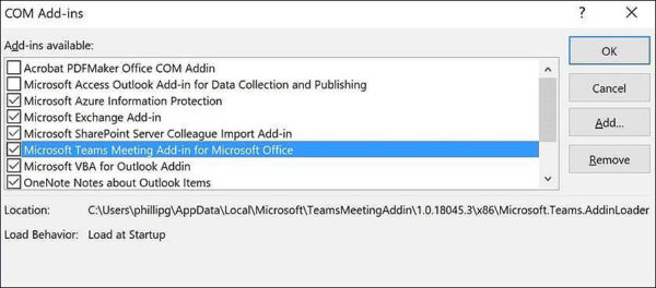 How to Fix Missing Microsoft Teams Add-in for Outlook in Windows 10 - Saint
