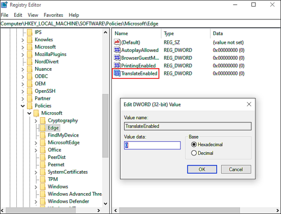 4 Ways To Disable Offer To Translate Pages In Microsoft Edge Chromium