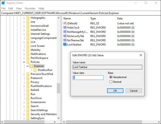 3 Ways to Enable ‘Lock the Taskbar’ in Windows 10 (2022) - Saint