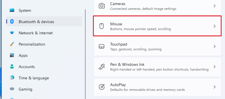 How to Enable or Disable Mouse Pointer Trails on Windows 11