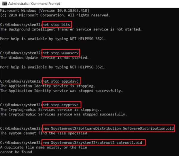 How to Fix Update Error Code 0x80070002 on Windows 10 - Saint