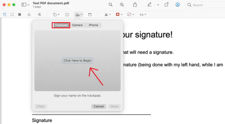 How to do an Electronic Signature on Mac - Saint