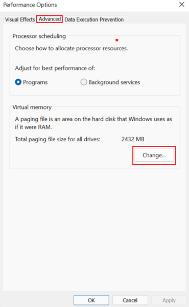 How to Resolve Your Computer is Low on Memory on Windows 11