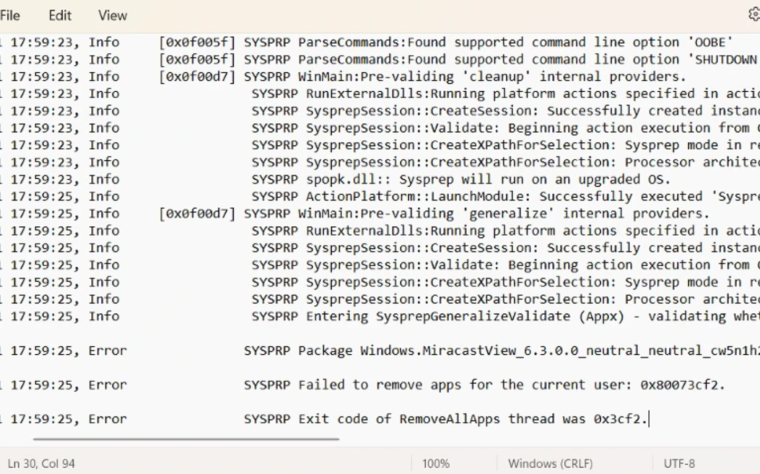 How To Fix Sysprep Was Not Able To Validate Error On Windows 11
