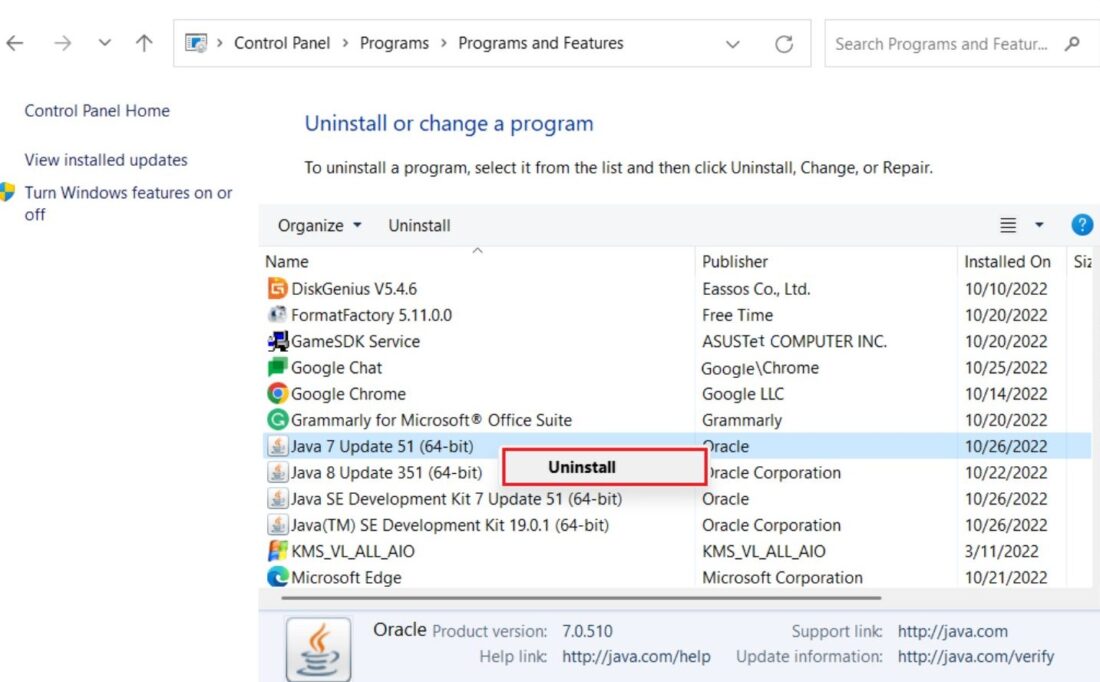 How to Uninstall Java on Windows 11 - Saint