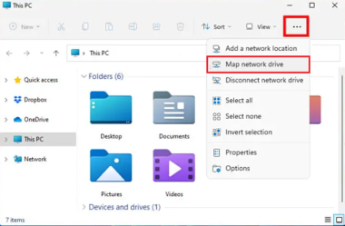 How to Map a Drive on Windows 11 - Saint