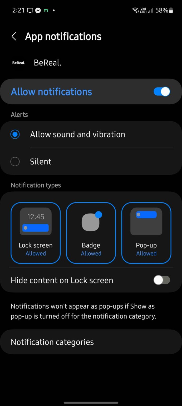 How to Fix Notifications Not Working on BeReal