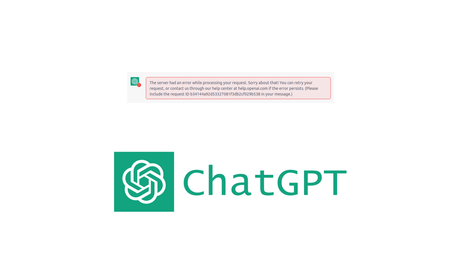 Fix: The Server Had An Error While Processing Your Request on ChatGPT