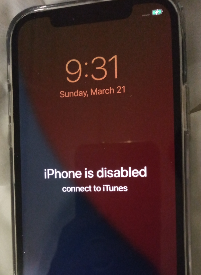 5 Ways to Fix iPhone is Disabled Connect to iTunes Error – Saint