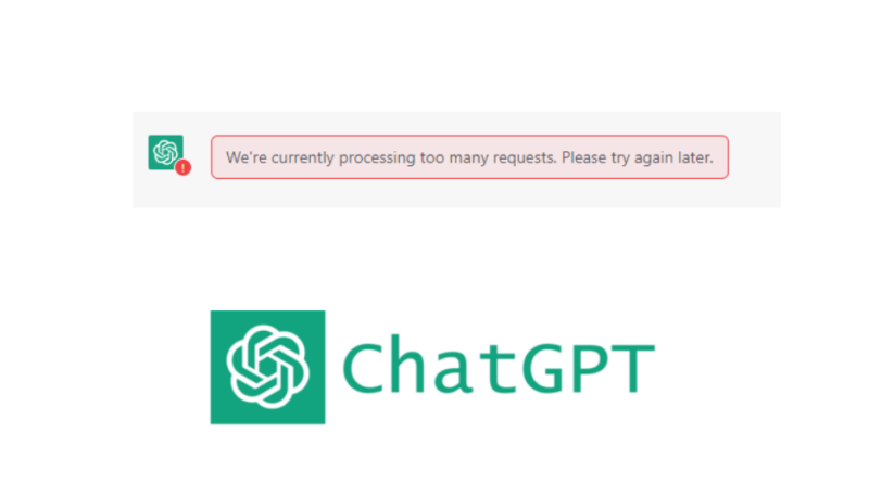How to Fix ChatGPT Plus “We’re currently processing too many requests"
