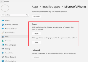 How to Fix Class Not Registered Error in Photos on Windows 11