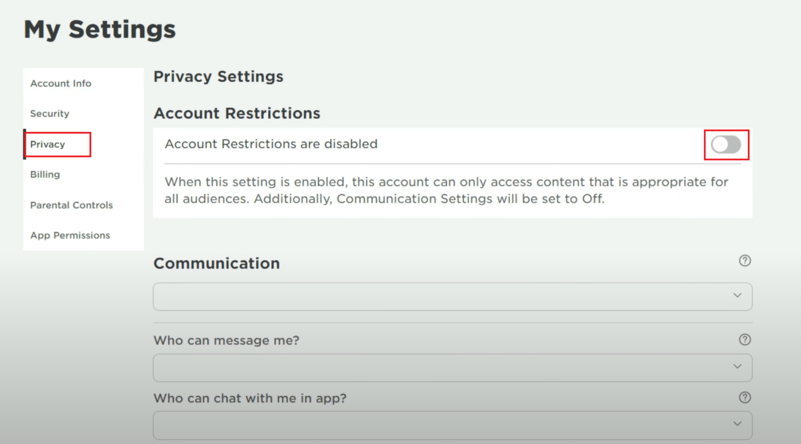 How to Fix “This Experience Is Unavailable Due To Your Account Settings ...