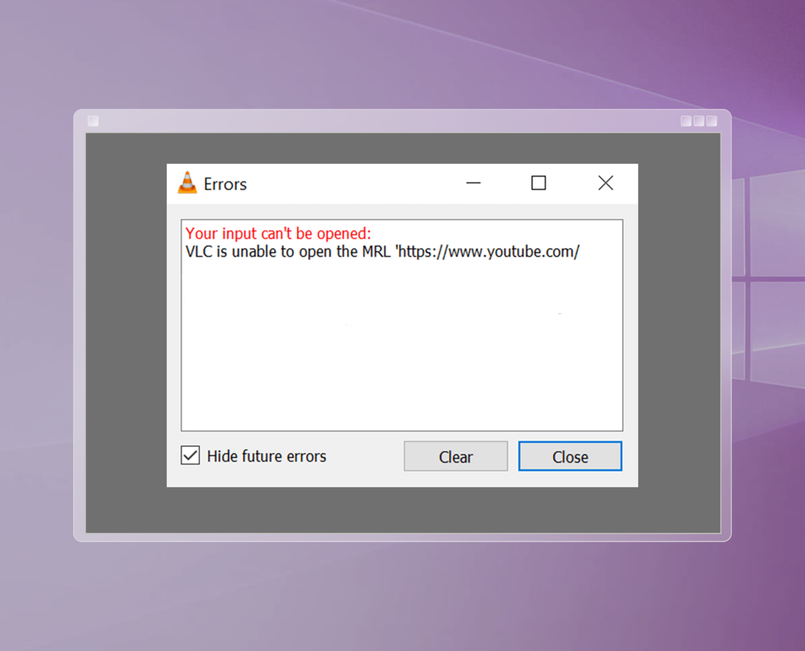 How to Fix VLC Input Can't Be Opened Error on Windows 11