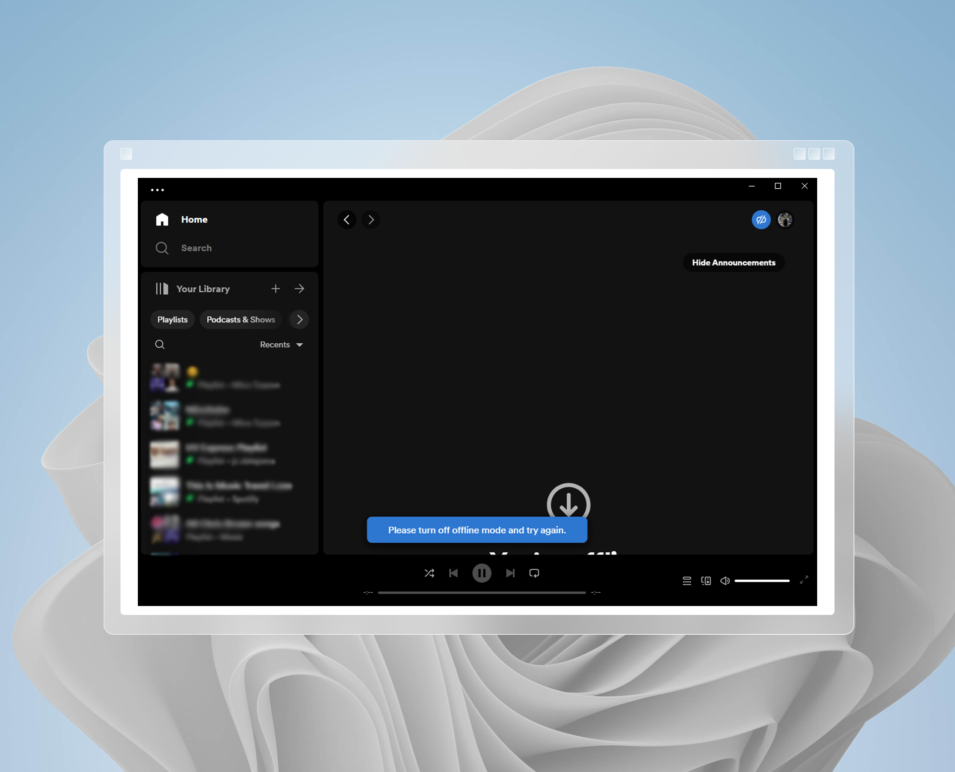 Fix: Spotify Not Detecting Internet Connection on Windows