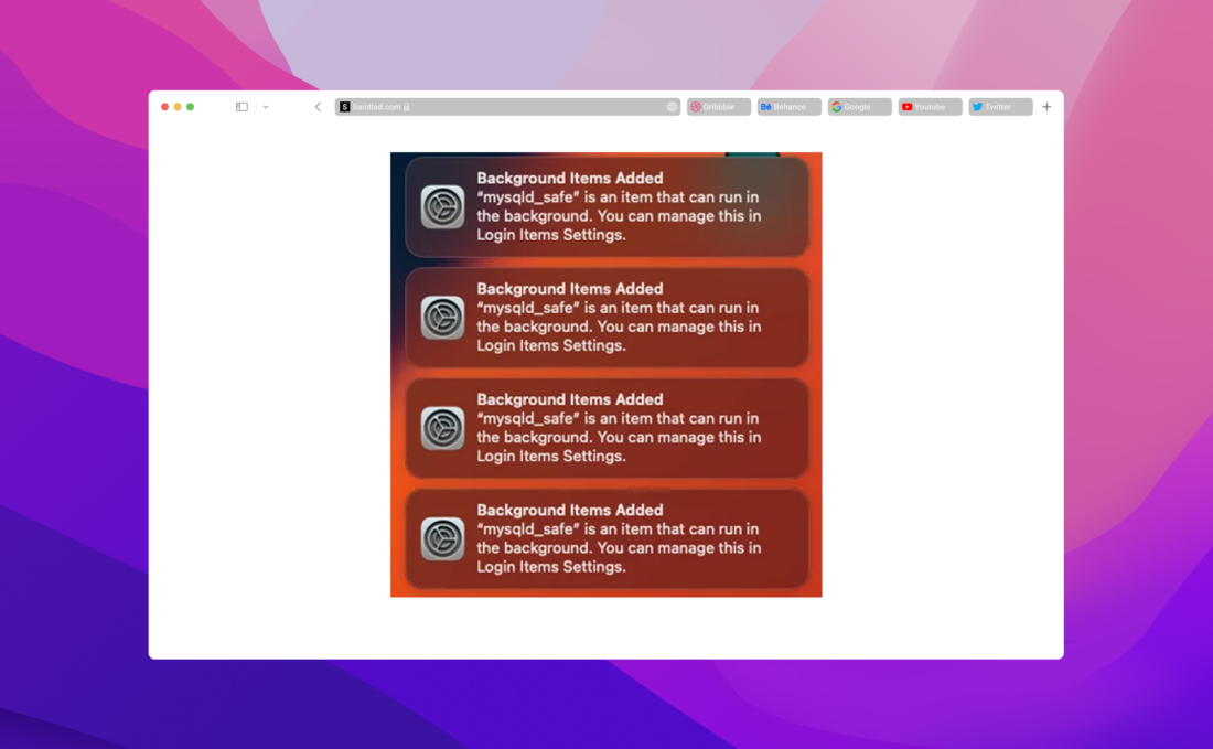 How to Fix Constant 'Background Items Added' Notification on Mac