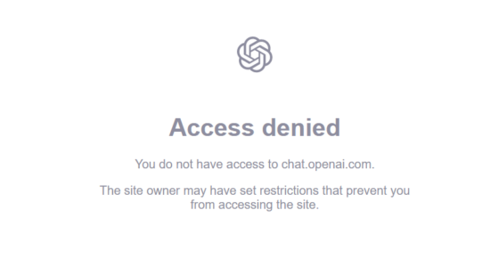 Fix: You Don't Have Access to chat.openai.com Error on ChatGPT